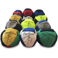DirtBag Classic Footbag - Blue & Black Suede Hacky Sack - Slow Speed ...
