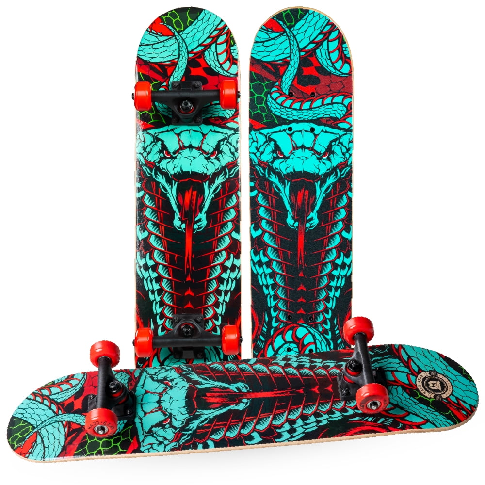 Madd Gear 31" Learn to Skate Complete Skateboard for Kids & Teens ...