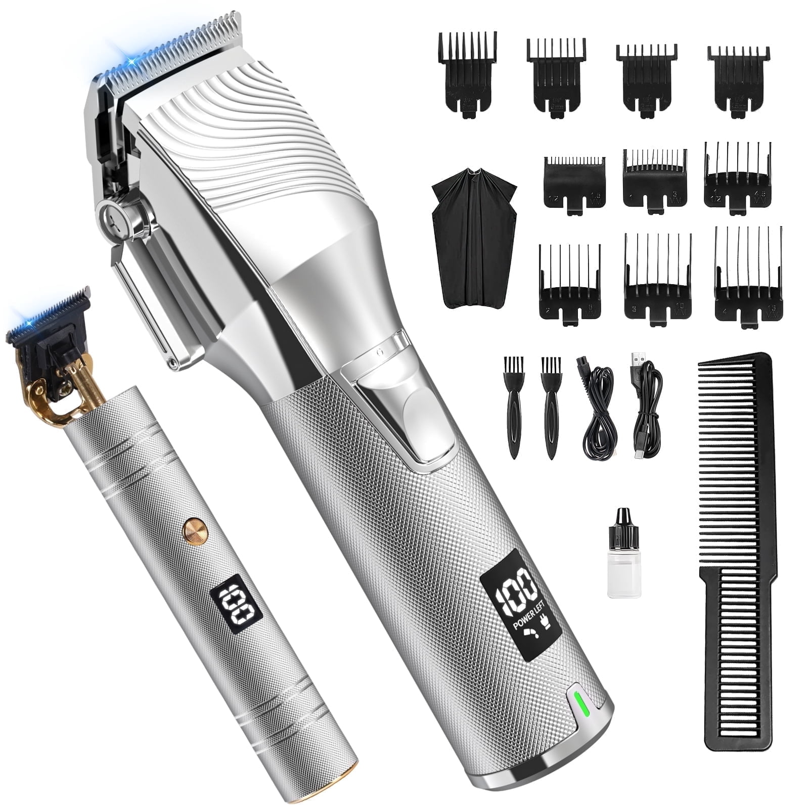 NEXPURE Tondeuses à Cheveux, Tondeuse à Barbe Sans Fil pour Hommes ...