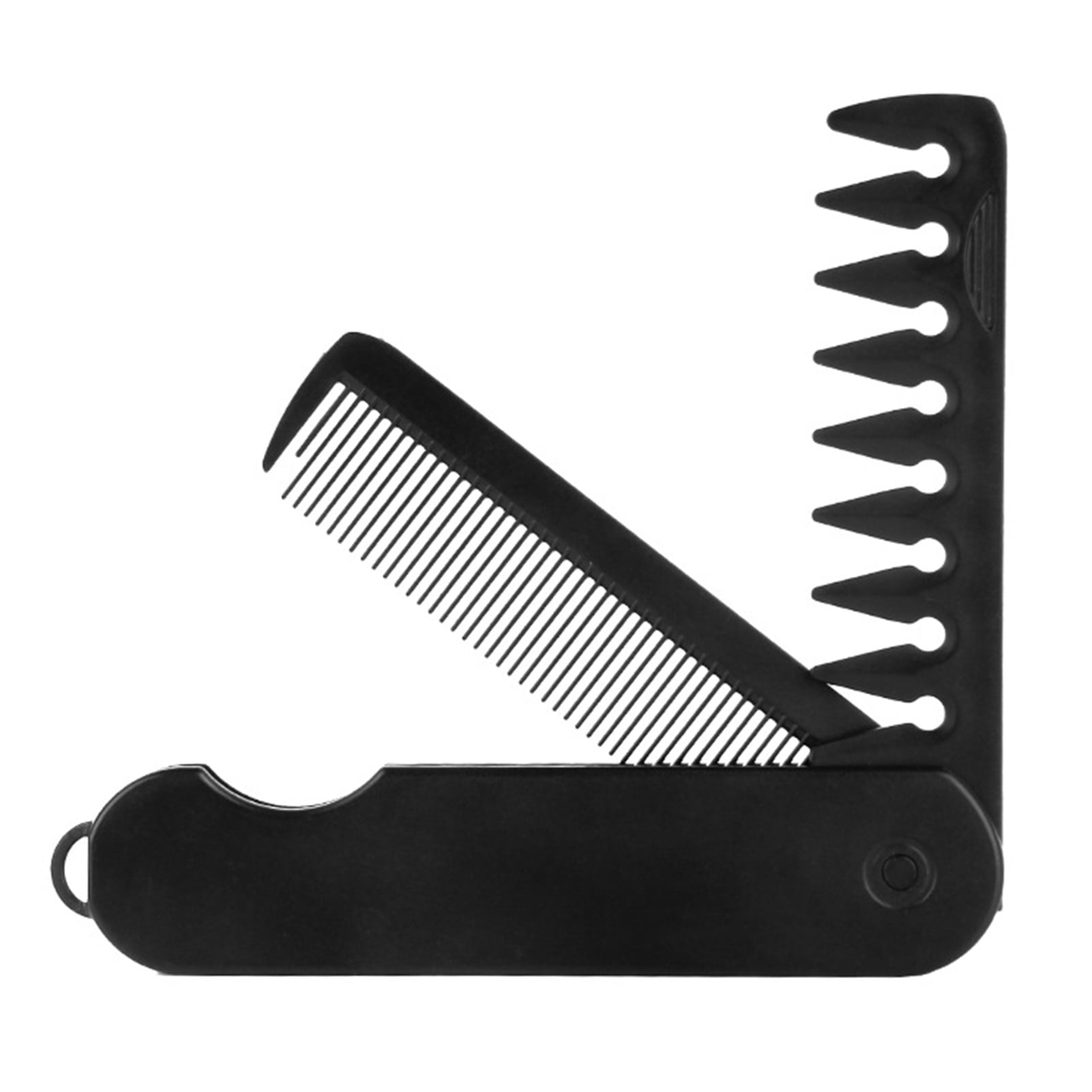 Visland Folding 2 in 1 Hair Comb for Men Fluffy Texture Styling Comb ...