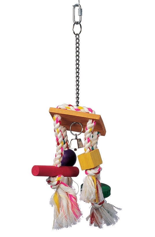 Living World Junglewood Bird Toy Rope Chime with Bell - Walmart.ca
