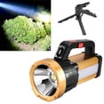 Super Bright Portable Camping Spotlight with COB Light & Tripod - 6 ...