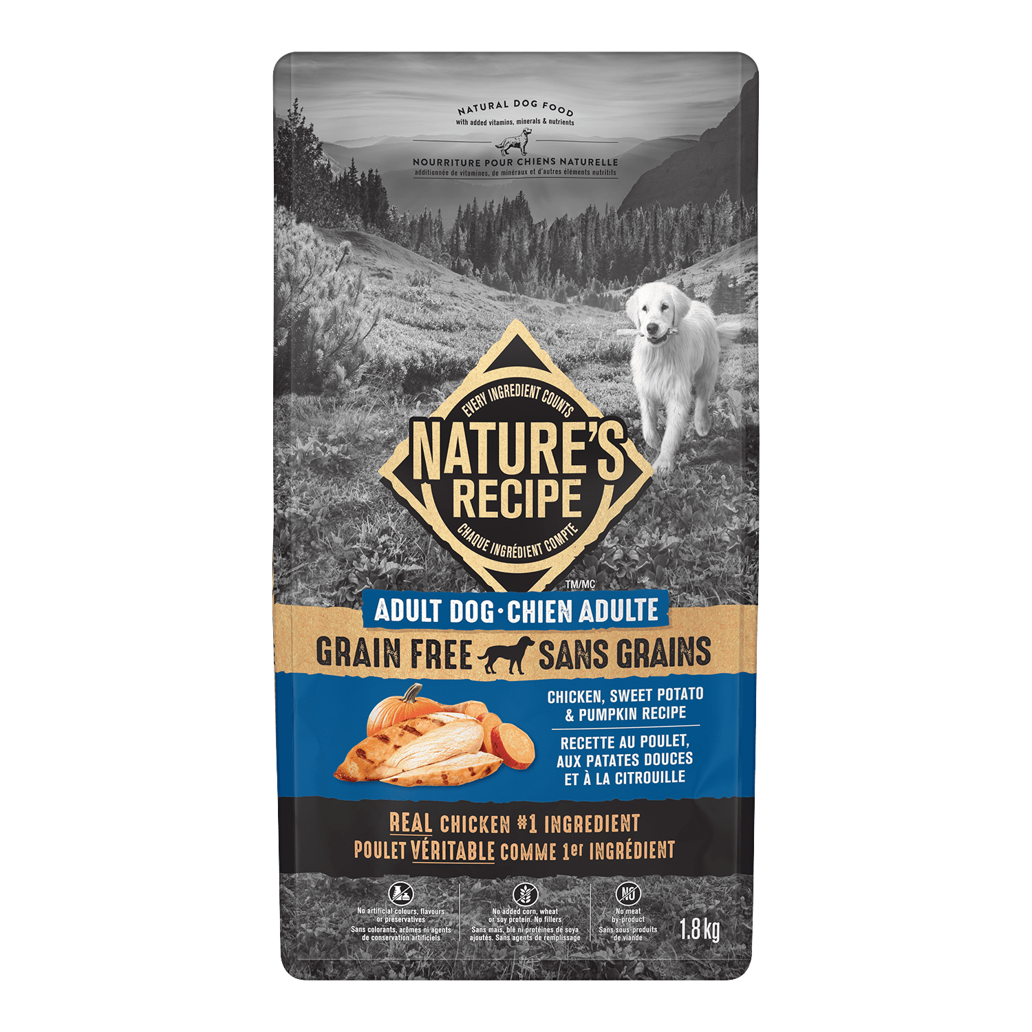 Natures Recipe 1.8 KG Grain Free Dry Dog Food - Walmart.ca