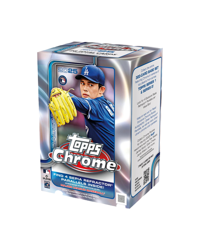 2025 Topps Chrome Baseball Trading Cards Value Box - Walmart.ca