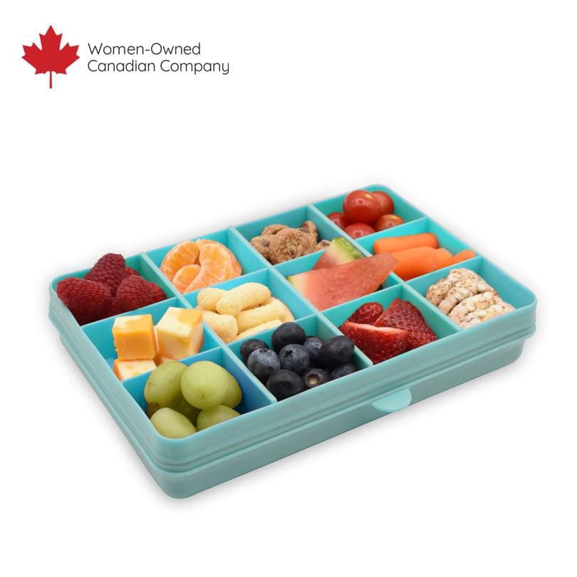 Melii 12 Compartment Snackle Box container - Blue - 1 unit - Walmart.ca