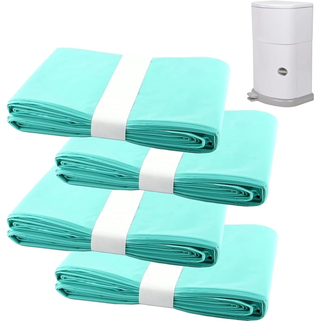 4 Pack Diaper Disposal Refill Liners Compatible with Janibell Akord 330 ...