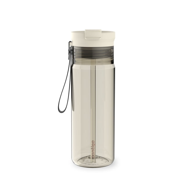 Contigo DualSip Water Bottle with 2-Way Lid, 24 oz (709 ml), 100% ...