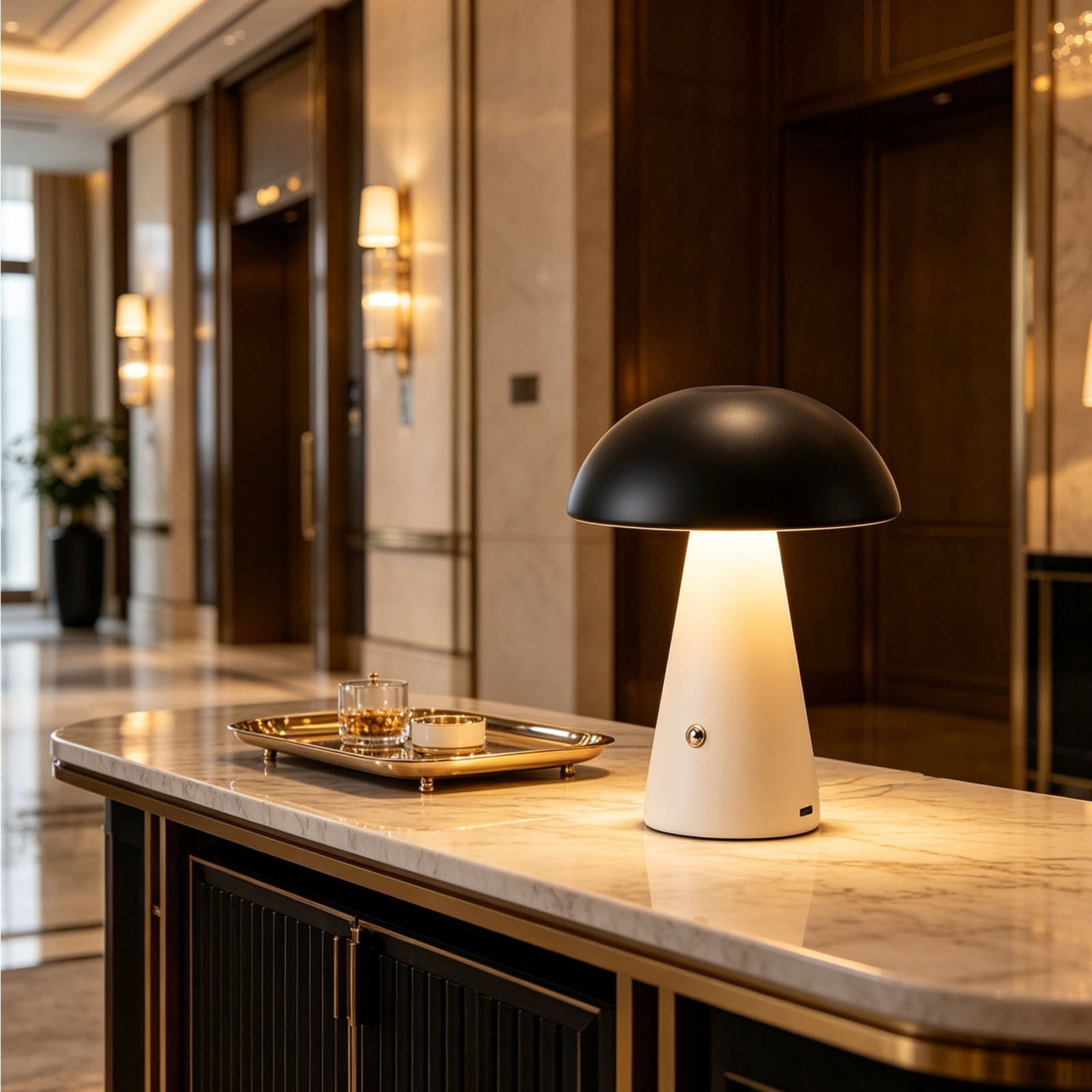 Rechargeable LED Table Lamp with Touch Dimming, 3 Color Temperatures ...