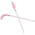 200 Pieces Disposable Eyelash Brush, Spoolies Brush Mascara Applicators ...