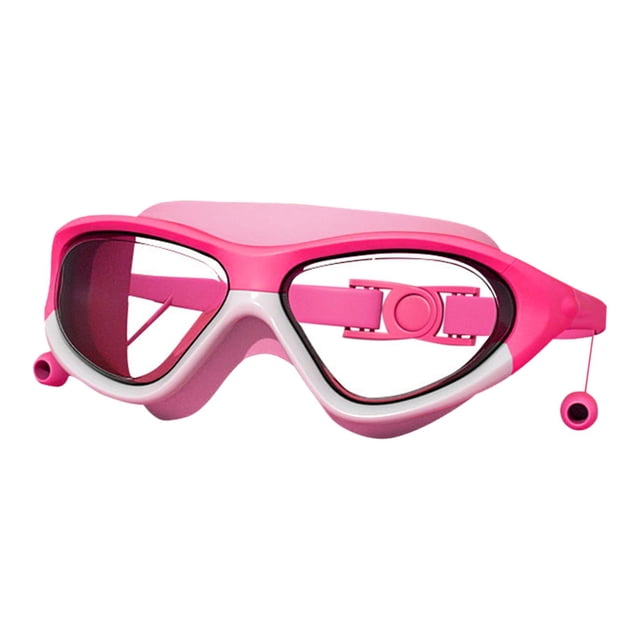 jinwen Kids Swim Goggles Anti Fog Wide View Eyewear for Indoor Water ...