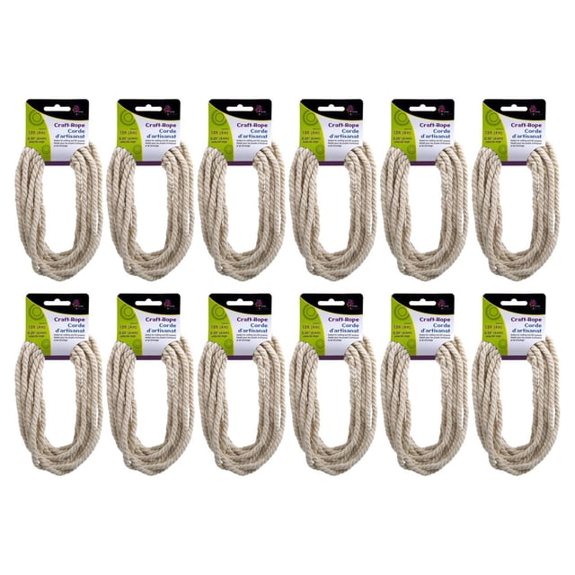 Time 4 Crafts 6mm Craft Cotton Rope Set - Walmart.ca