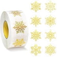 Fridja Clearance under 5$ Snowflake Stickers 500 Pieces Transparent ...