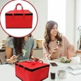 Hearth & Gear Insulated Food Grocery Bag Pizza Warmer Bag Picnic Cooler ...