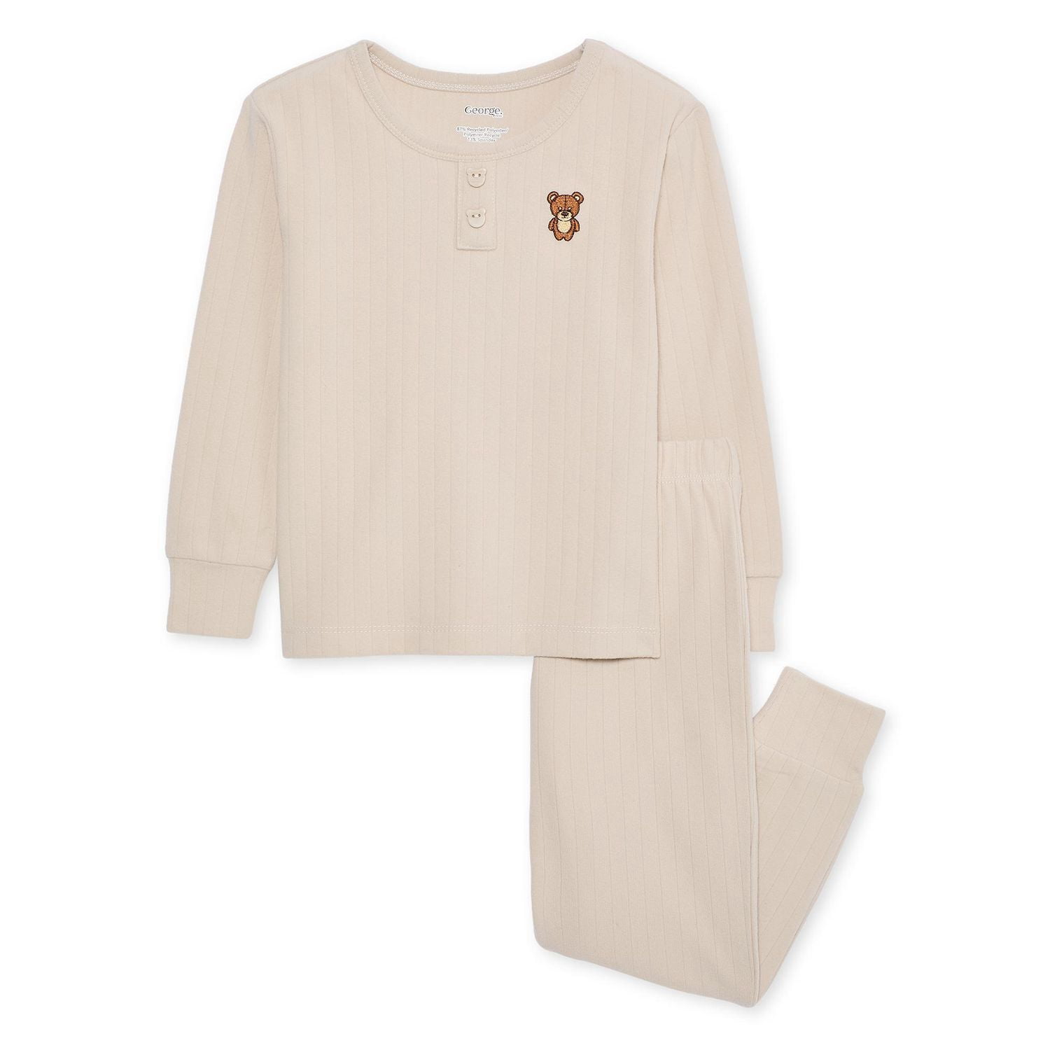 George Toddler Boys' Two Piece Pajama Set - Walmart.ca