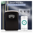 Fingerprint or Password Safe Key Box Bluetooth Storage Lock Box Smart ...