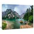 Design Art Lake between Mountains Landscape Photo Canvas Print - Walmart.ca
