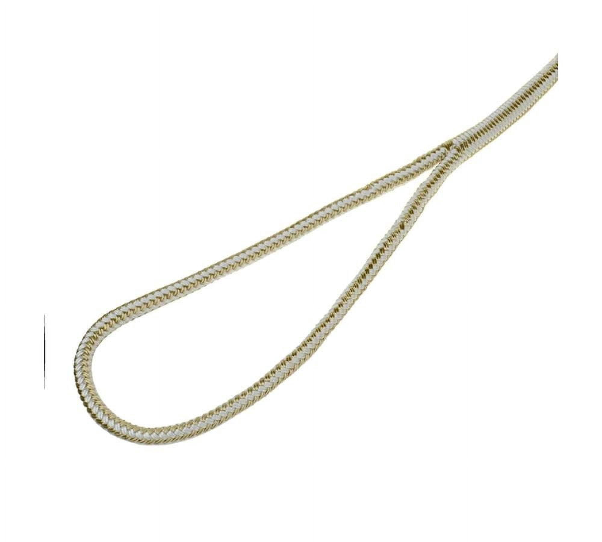 Blue Dog Marine Gold 3/8" x 15' Premium Dock Line, Boat Rope Docking ...
