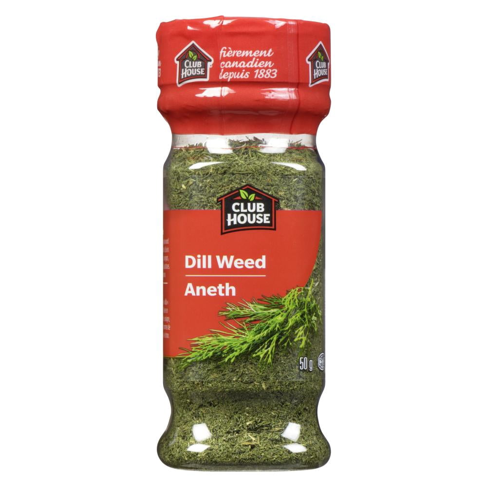 Club House, Quality Natural Herbs & Spices, Dill Weed, 50g - Walmart.ca