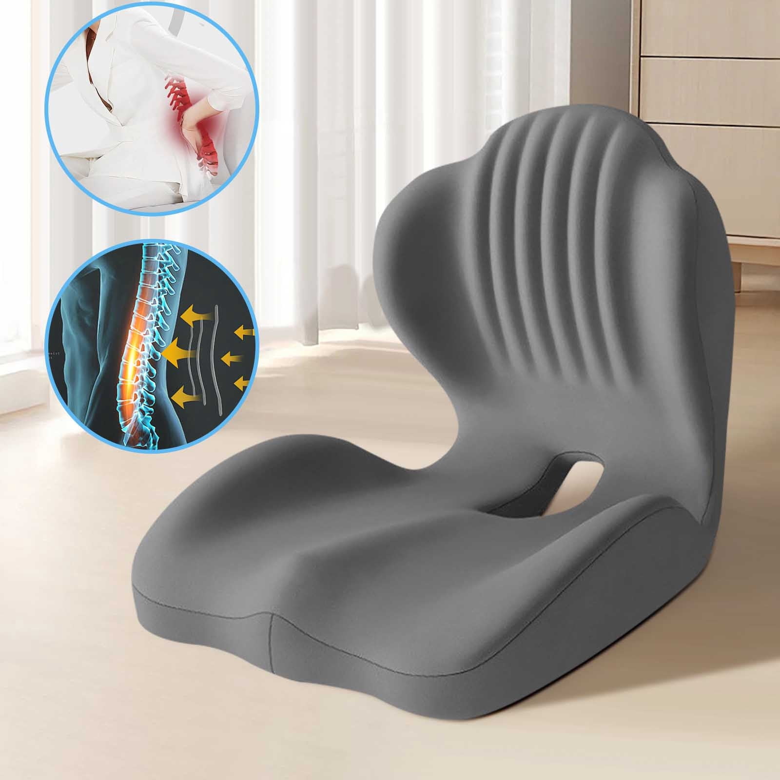 Djiypn Ergonomic Seat Cushion for Office Chair, Car Seat, Gaming Chair ...