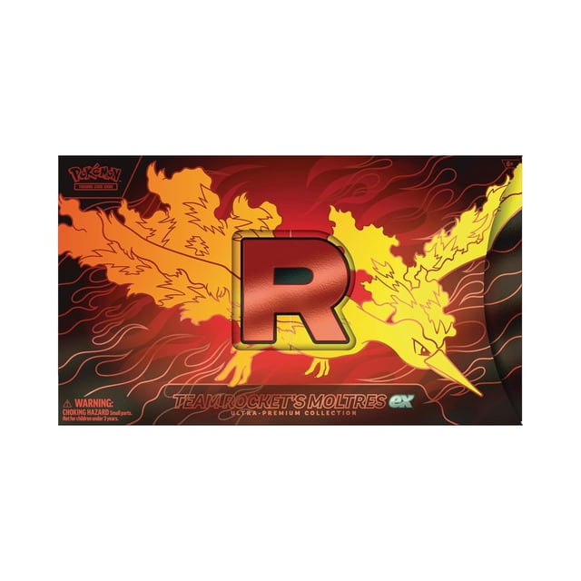 Pokemon Team Rocket's Moltres ex Ultra Premium Collection Pokemon TCG ...