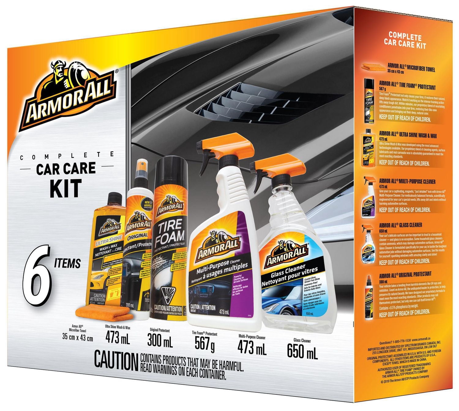 Armor All Complete Car Care Gift Pack, 6-piece set - Walmart.ca