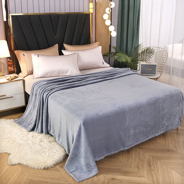 SSZMDLB Fleece Blanket, Super Soft Air Conditioning Flannel Blanket ...