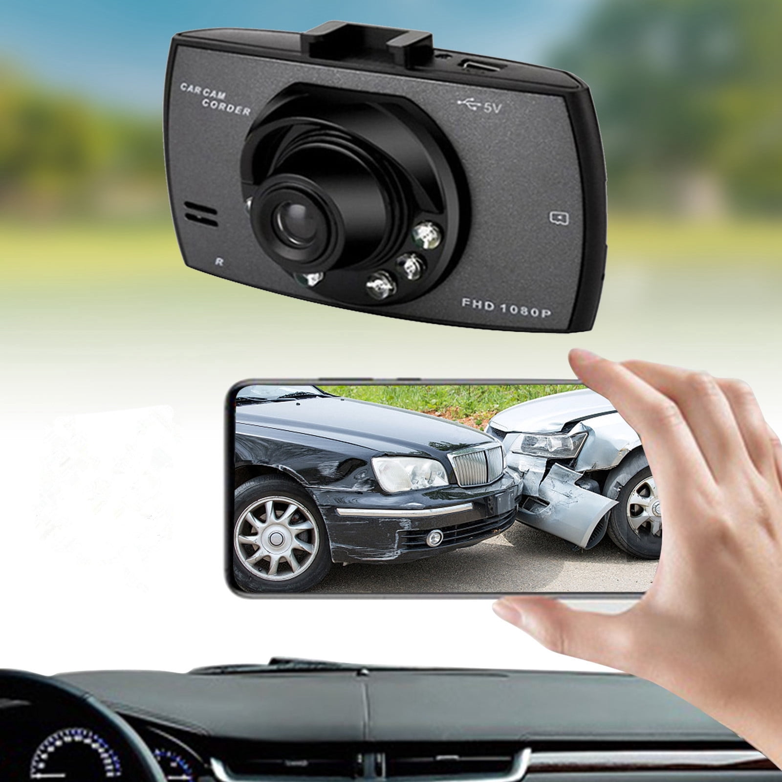 Danhjin Recorder Product Dash Camera for Cars, Car Recorders, 720P Car ...