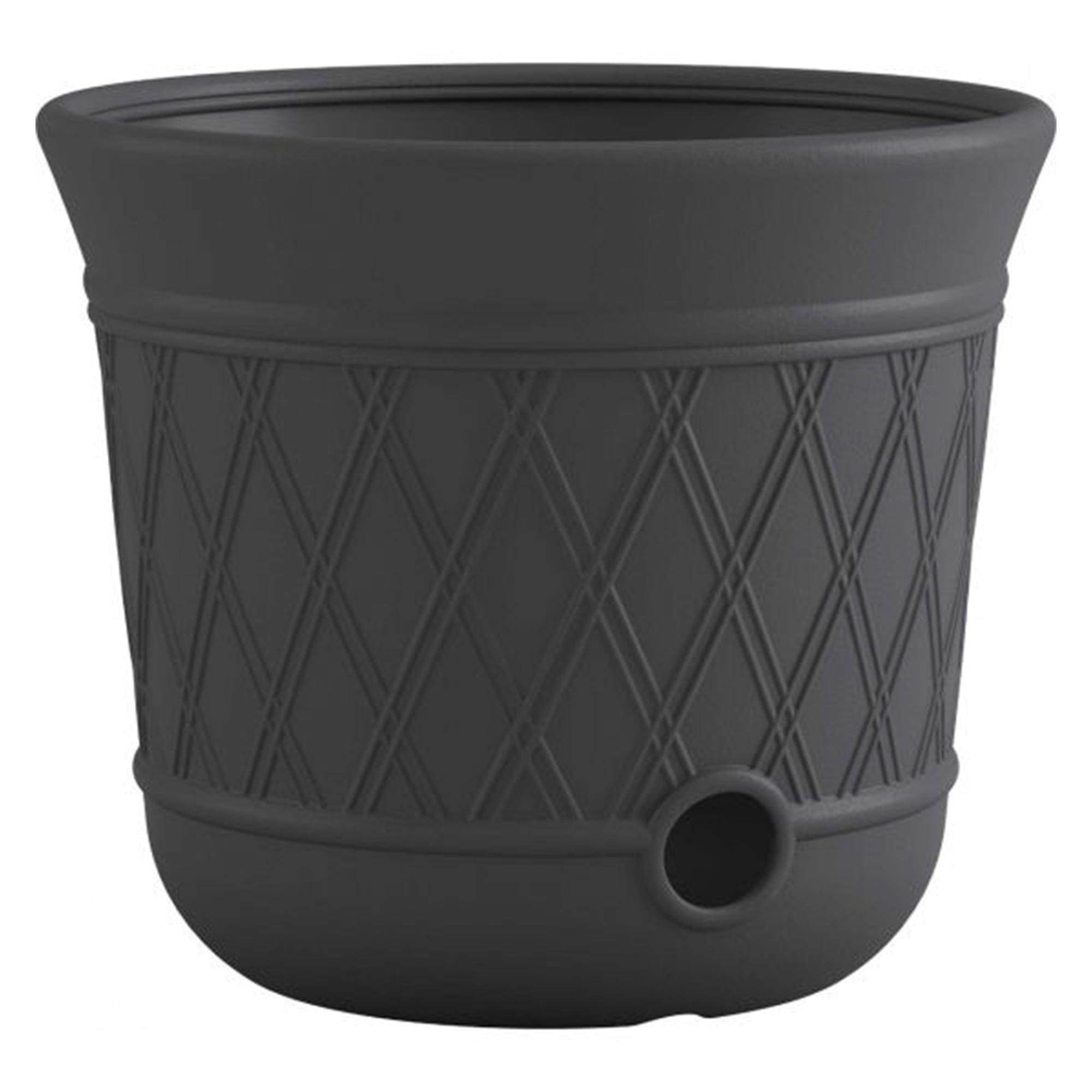 Suncast 14 x 12" Resin Decorative Hideaway Outdoor Garden Hose Storage ...