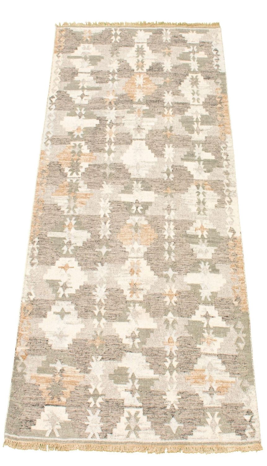 ECARPETGALLERY 4'11" x 7'10" Flat-weaves & Kilims Organica Hand Made ...