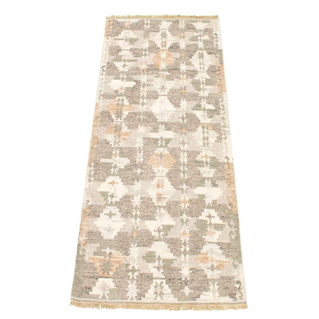 ECARPETGALLERY 4'11" x 7'10" Flat-weaves & Kilims Organica Hand Made ...
