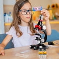 EGNMCR High-Definition 1200 Times Microscope Toy Children's Scientific ...