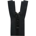 COSTUMAKERS One-Way Separating Zipper 60 cm (23.6 in), Black, #5 Vislon ...