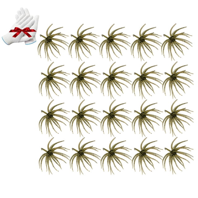 20pcs Sea Urchin Lure, Sea Urchin Bass Bait, Creature Bait Dice Baits ...