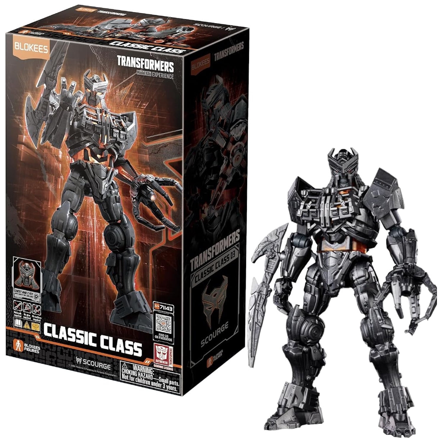 Blokees: Transformers Classic Class - Scourge Model Kit #71143 - Walmart.ca