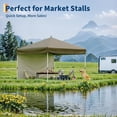 IdealHouse 10x10 Pop Up Canopy Tent - Heavy Duty Commercial Instant ...