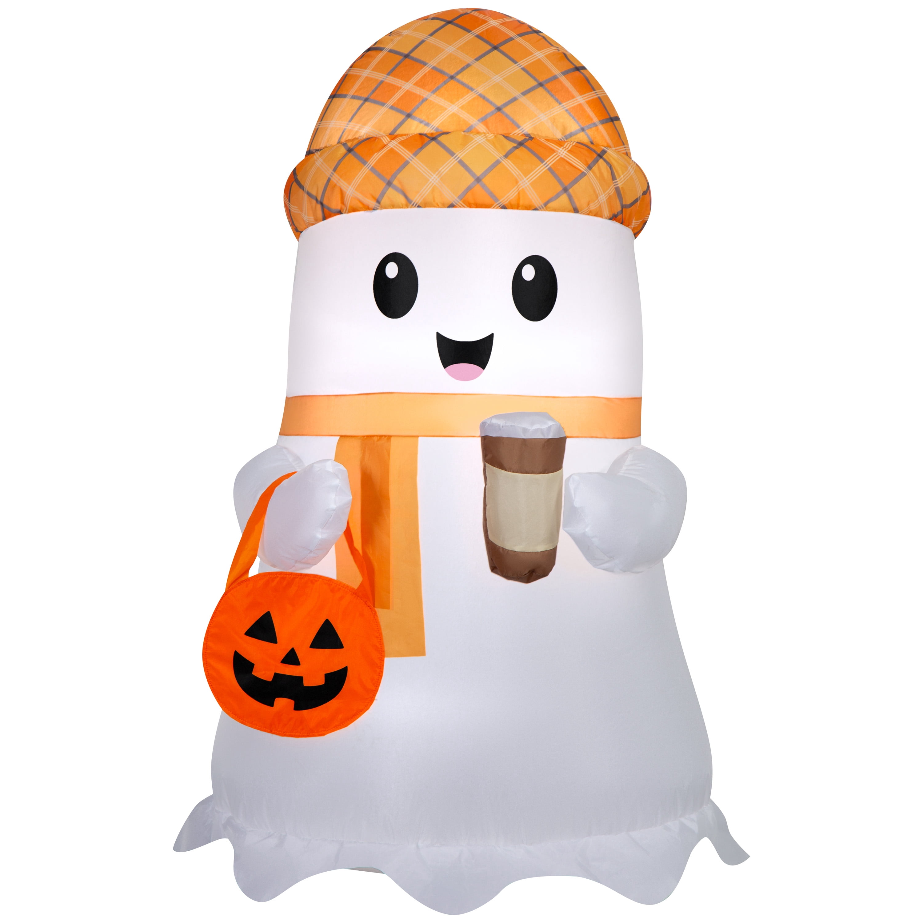 Airblown Yard Inflatables Halloween Light Cozy Coffee Ghost SM - Walmart.ca
