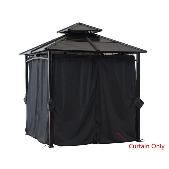 hometrends 8 ft. x 8 ft. Gazebo Privacy Curtain - Walmart.ca