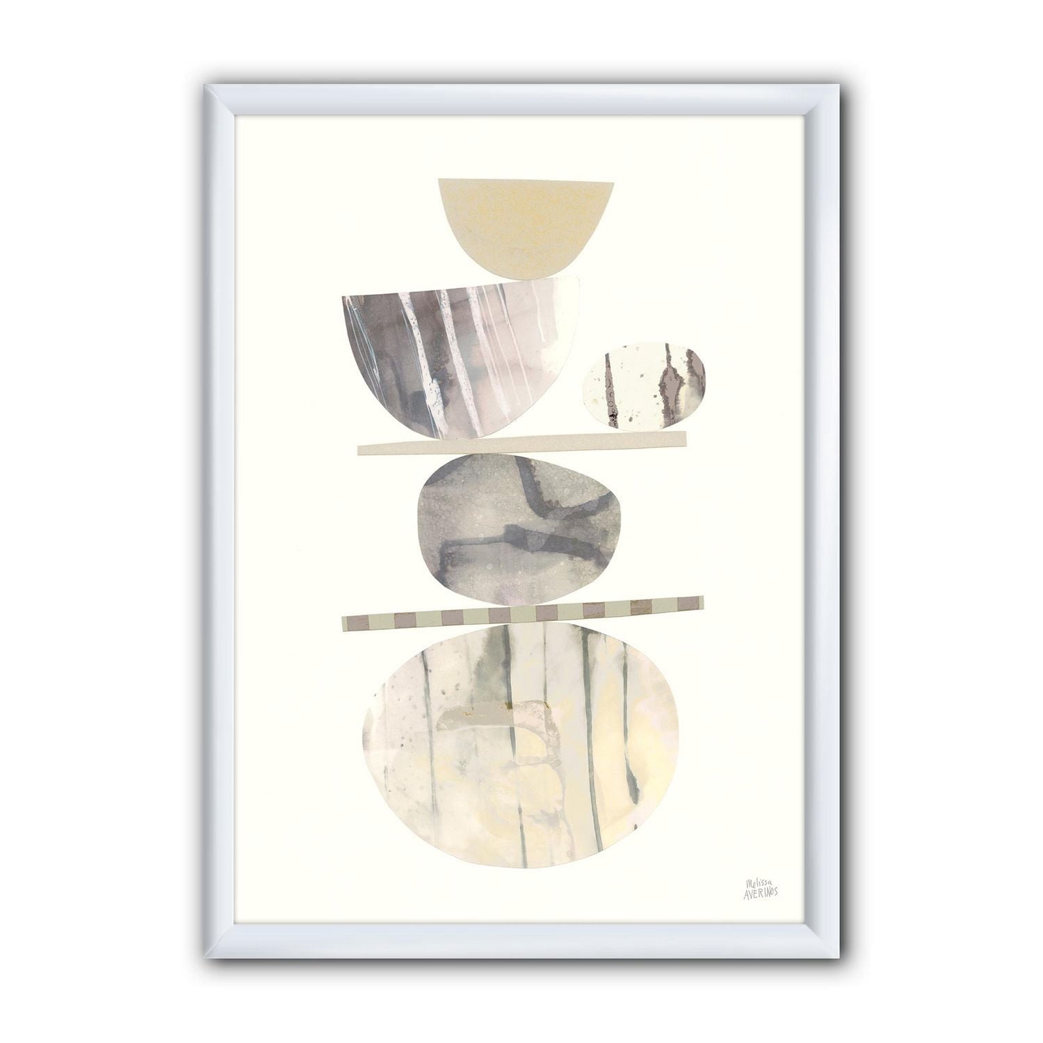 Designart Geometric Balance Neutral II Framed Wall Art - Walmart.ca