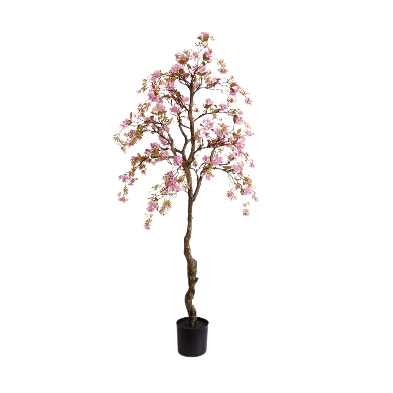 Large 140/160CM Artificial Begonia Tree – Faux Silk Flower Plant with ...