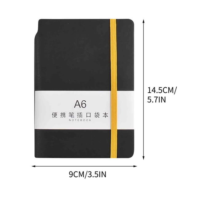 Office Notebooks for Work A6 Horizontal Notebook Hand Thickened Notepad ...