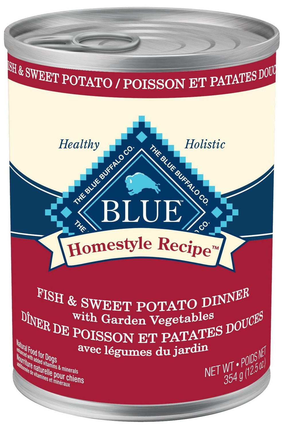 Blue Buffalo Recette Maison Dîner de Poisson et Patates Douces ...
