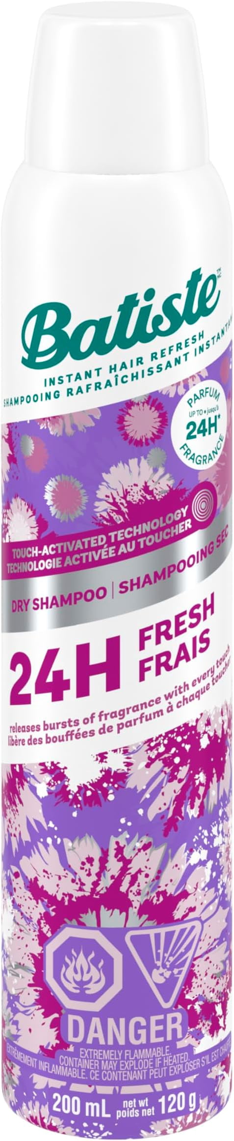 Batiste Touch Activated Dry Shampoo, Absorbs Oil in Hair Between Washes ...