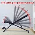 AKDSteel 900LB Adjustable Weight Bench, Strength Training Bench for ...