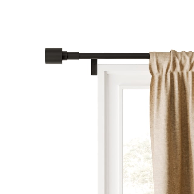 Mainstays Easy Install Decorative Bolt Window Curtain Rod, Adjustable ...