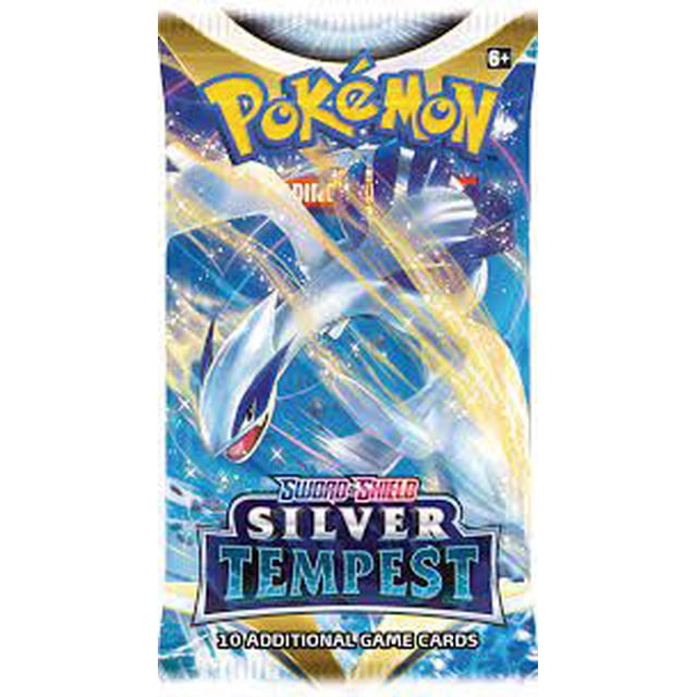 Pok√É¬©mon TCG: Sword & Shield Silver Tempest Booster 1 Pack (Random ...