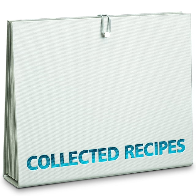 File Organizer for Recipes - Expanding Recipe File Folder Organizer ...