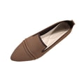 Gspmoly Women'S Flat Shoes, Women'S Casual Suede Slip-On Flats with ...