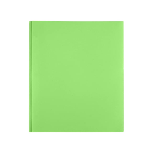 Plastic Folders with 2 Pockets and 3 Prongs Home Folders with Card Slot ...