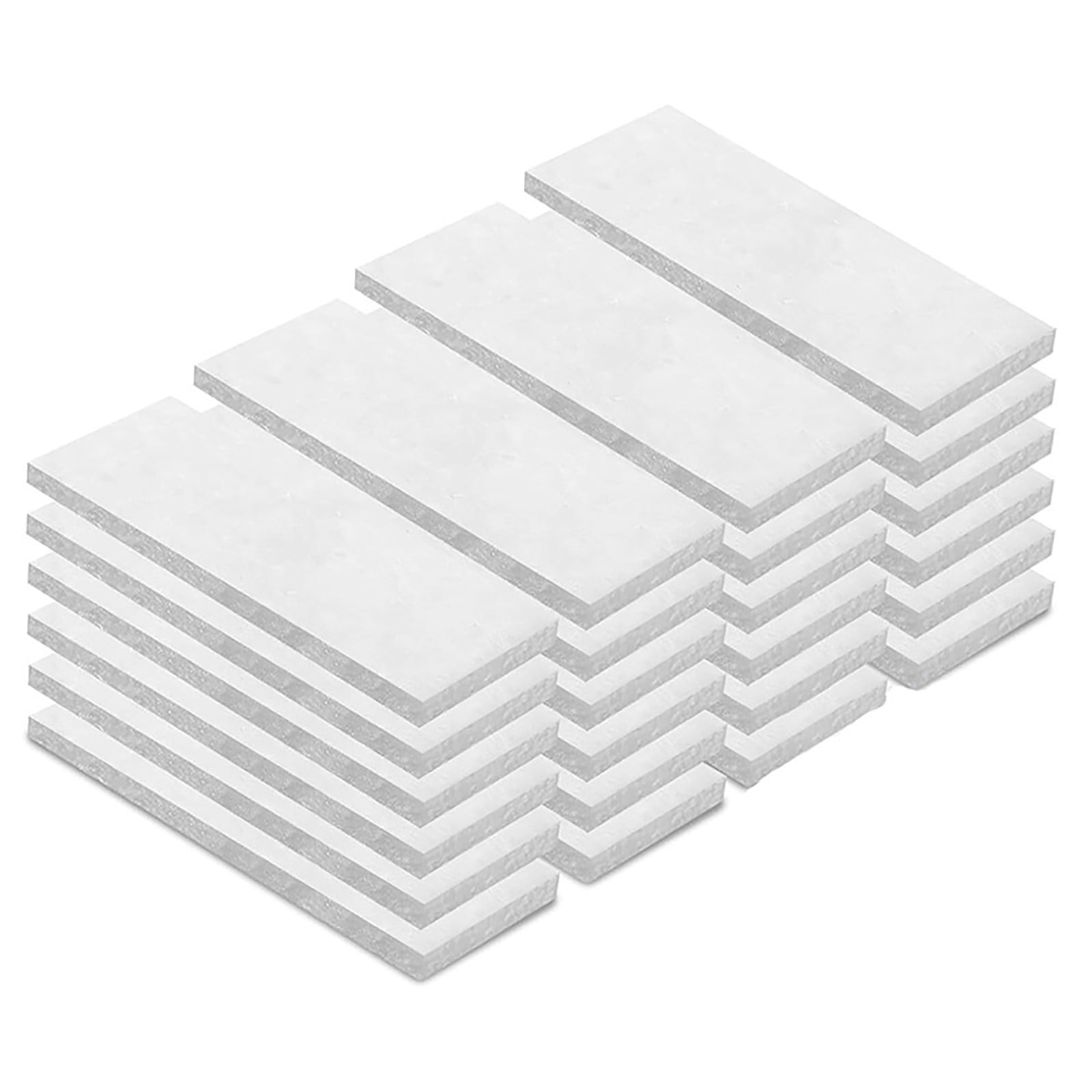TIELUTT 24 Tabletop Fire Ceramic Wool Wicks for Extended Tabletop Fire ...