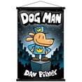Dog Man - Book Cover (2016) Wall Poster with Magnetic Frame, 22.375" x ...